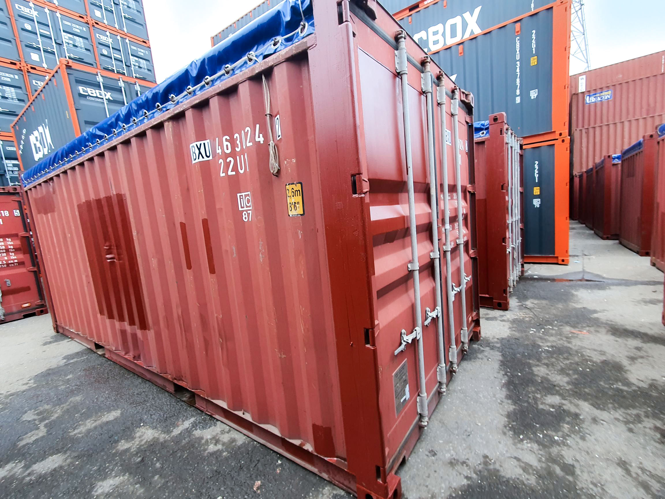 20ft Open Top Containers for Sale in Liverpool - Shipping Containers